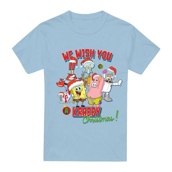 SpongeBob Squarepants | Shirts | Spongebob Squarepants Mens We Wish You ...